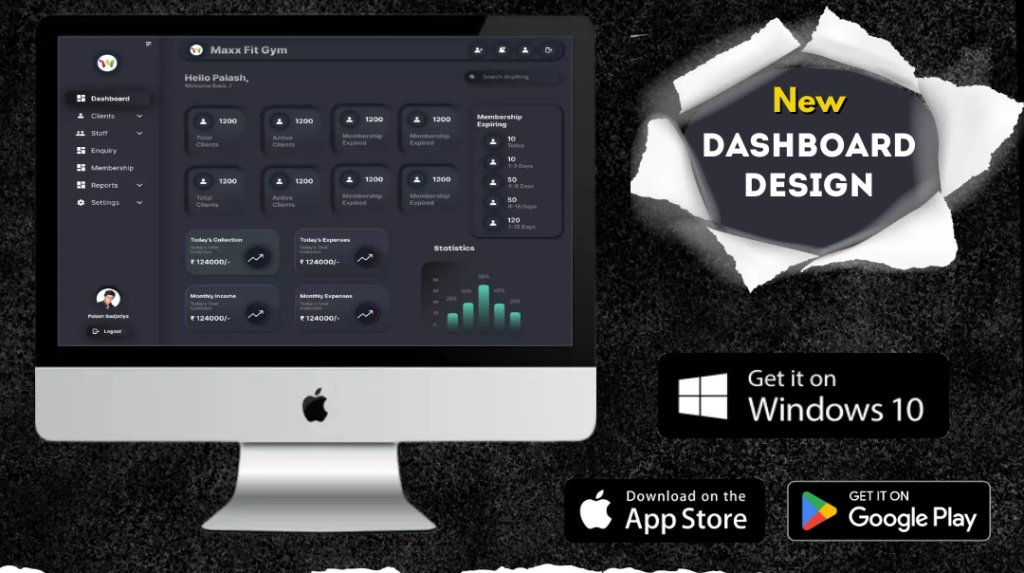 Software Dashboard - NDGMS Gym Management System